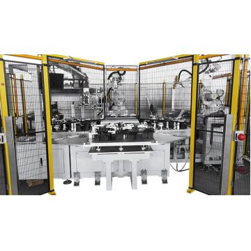 Quality Automatic Robot Welding And Assembly Production Line For Automotive Plastic Trim for sale