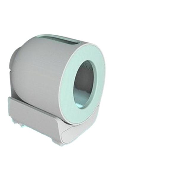 Quality Waterproof Self Cleaning Automatic Pet Litter Boxes Dust Free Technology Voice for sale
