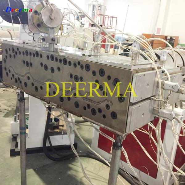 Quality Inverter ABB Frequency Controller PVC Twin Wall Hollow Roof Machine for for sale