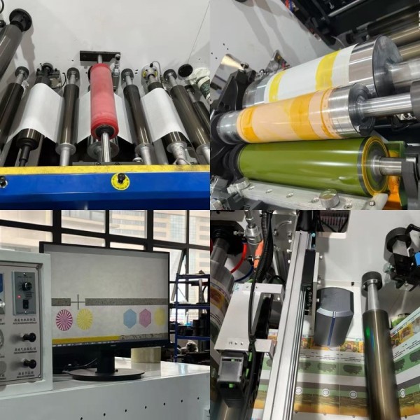 Quality Full Automatic 2 4 6 Color Unit Type Plastic Label Fexographic Flexo Printing for sale