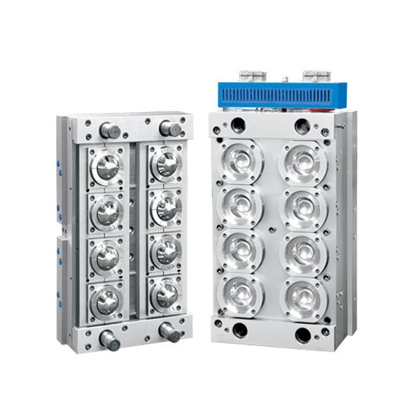 Quality Durable PET Preform Mould For 100mm Wide Neck Jar Bottle P20 Steel Mold Base for sale