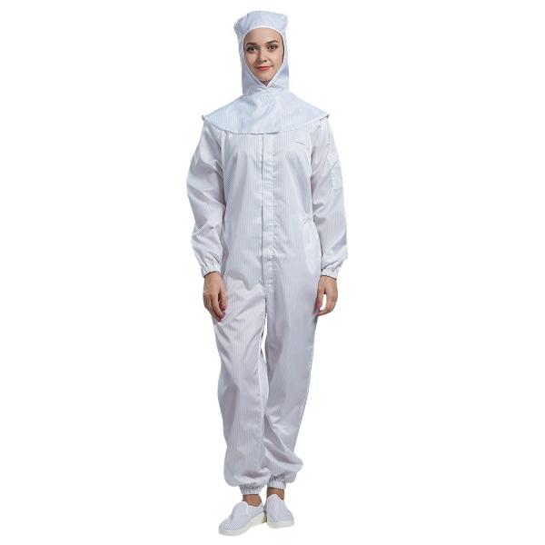 Quality Breathable Anti Static Garments Soft Skin-Friendly Clean Room Suit for sale