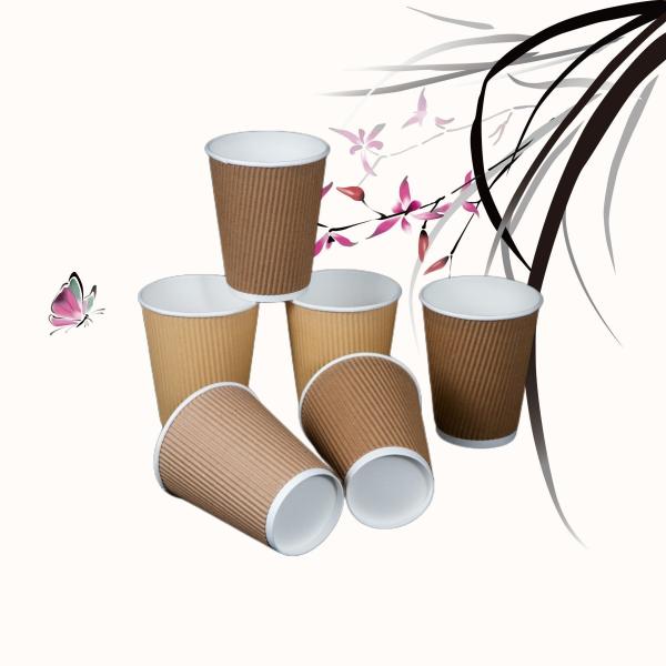 Quality High Quanlity 16 oz Disposable Double Wall Coffee Paper Cup with Flexographic for sale
