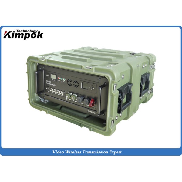 Quality 100W FDD COFDM IP Transmitter Digital Wireless Bi Directional 555MHz for sale