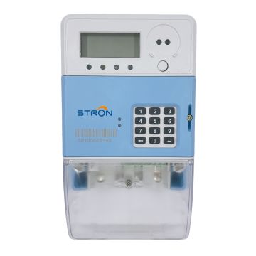 Quality IP54 Split Single Phase Energy Meter , 60HZ Pay As You Go Electric Meter for sale
