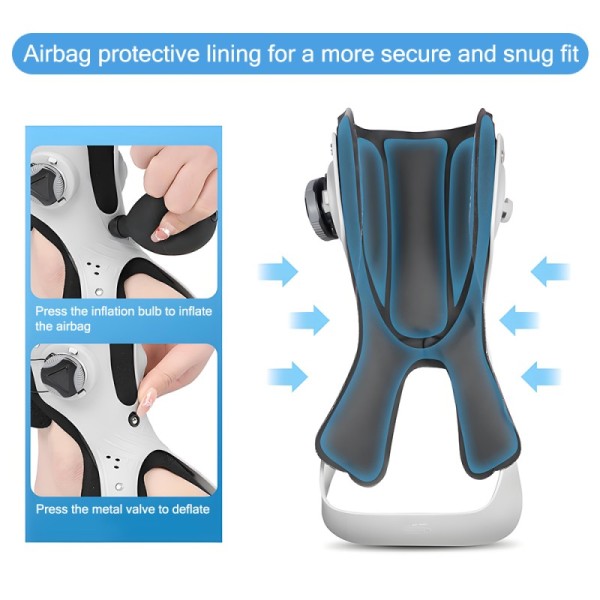 Quality Adjustable Airbag Ankle Support Brace Ankle Fixation Brace for sale