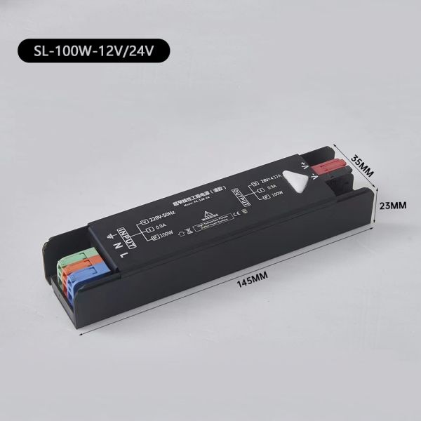 Quality LED Switching Power Supply 12V 24V 100w 200w 300w with 100000 Hours Working Time for sale