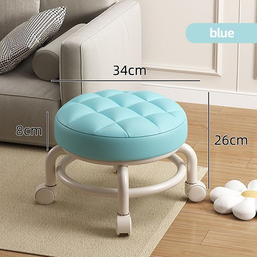 Quality Anti Slip Rolling Low Stool Floor Protection Multiple Color Double Layer for sale