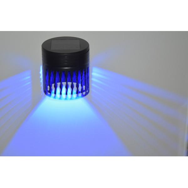 Quality 150MAH Outdoor LED Wall Lamp Rechargeable NI MH Waterproof Fence Light for sale