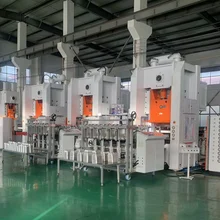 Quality Aluminum Foil Container Machine With 3 Lines Stacker T63 3 Cavity Pan Making Machine for sale
