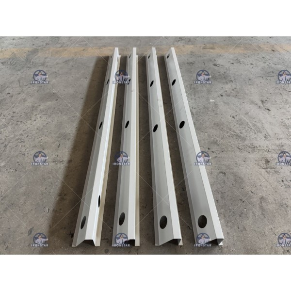 Quality “Omega Channel Machine with Punching Holes Customized Omega Channel Forming Machine with Online Punching Holes Device To USA ” for sale