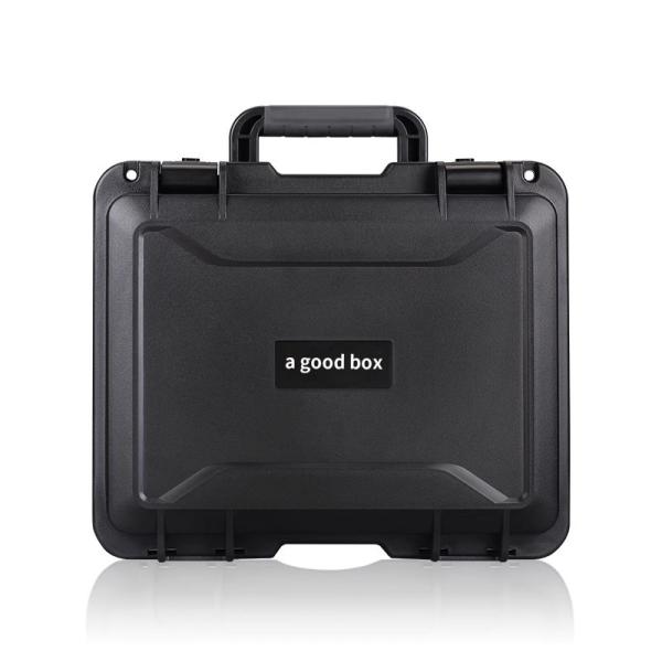 Quality Hard Plastic Tool Case with Stainless Steel Chain Link Dual-Stage Locking System for sale