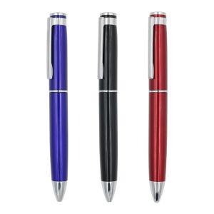 Quality Metal Thick Barrel Ballpoint Pen Customized Logo 1.0mm Twist Type Business Ball for sale