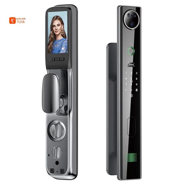 Quality TH-Q9 3D face Front Door Lock for sale