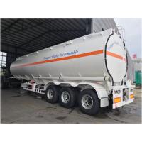 China 35CBM Fuel Tanker Trailer 40 Tons Gasoline Tank Trailer factory