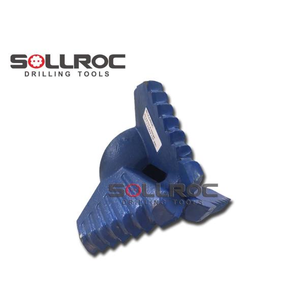 Quality Water Well Drilling Step Drag Drill Bits 3 Wings 4 Wings API REG Thread for sale