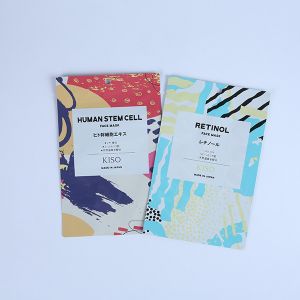 Quality PET AL PE Laminated 60mic Mylar Heat Seal Bags Three Side Heat Seal Tea Bags for sale