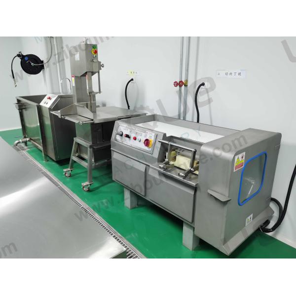 Quality 1480*800*1000 mm Dicing Machine for Precise Cuts of Frozen Meat Fruits and for sale