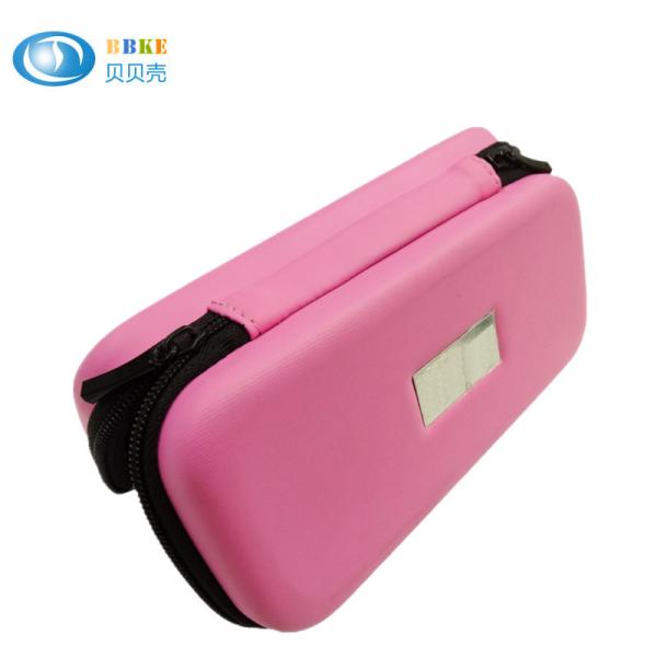 Quality Durable E - Cig Hard Eva Case Holder For Shisha Pens / Charger / Liquid Pink for sale