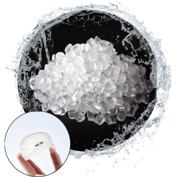 Quality ISO Certified TPE Granules Clear Base Color 7Q-30A Hardness Model GP200 for sale