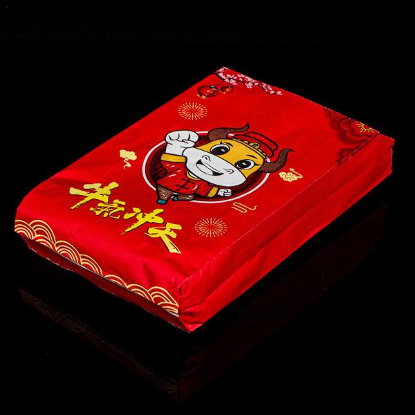Quality Custom Greaseproof BBQ Packaging Takeaway Insulated Aluminum Foil Kraft Paper for sale