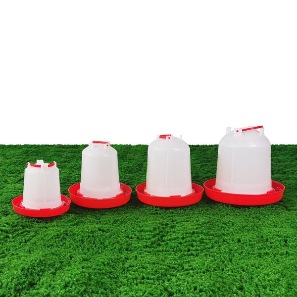 Quality Tradition Plastic Automatic Rooster 5L Drinking Devices Cone Shape Cylindrical for sale