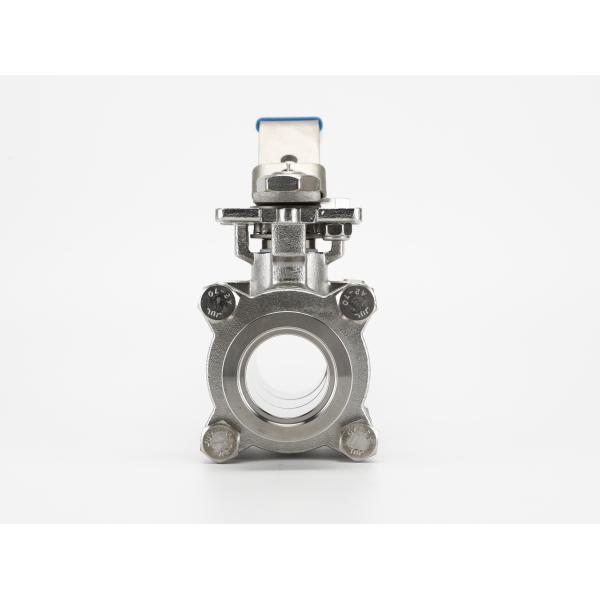 Quality SS316L Sanitary ISO Vacuum Fittings , Stainless Steel 3PC Ball Valve for sale