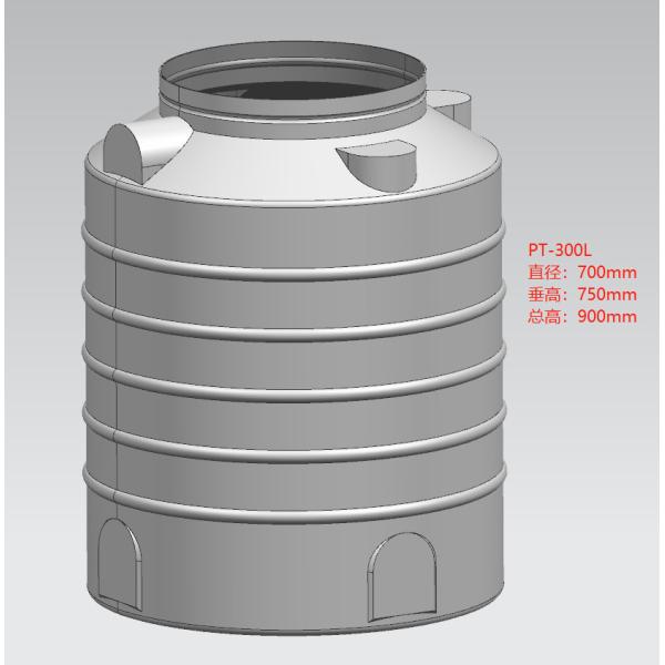 Quality 300 Liters Roto Mold Water Tank High Hardness Forging for sale