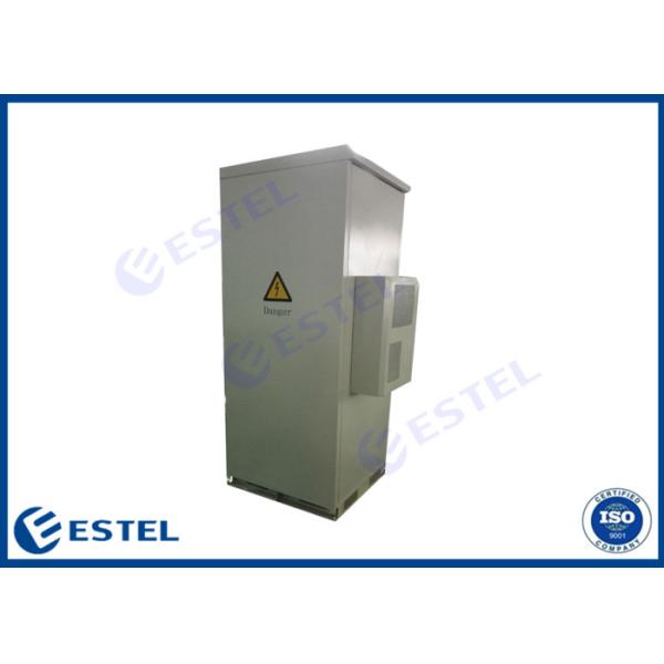 Quality Double Skin 40U 19Inch Weatherproof Telecom Enclosure for sale