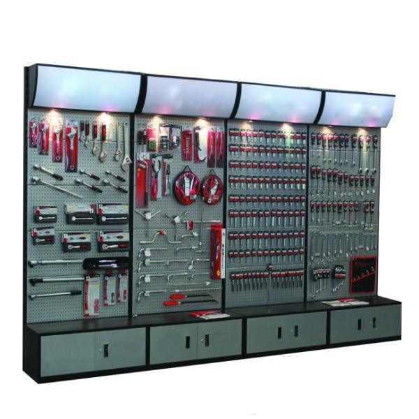 Quality Screw Tool Hardware Display Racking System Floor Shop Fixture Peg for sale