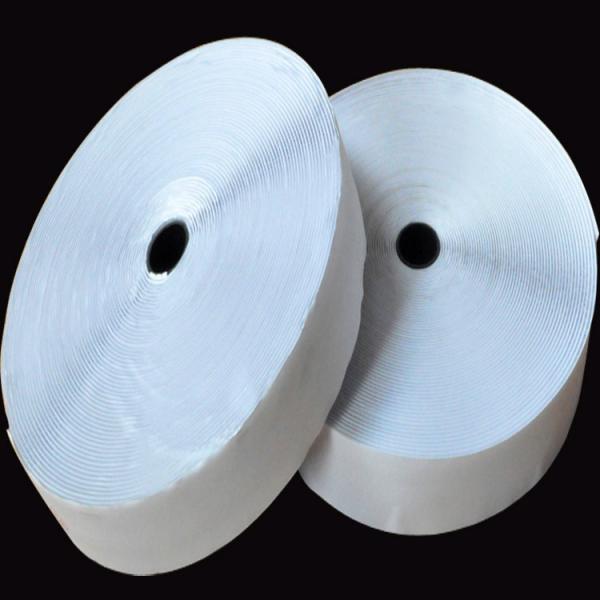 Quality 30MM Polyester/Nylon Hook and Loop Adhesive Tape with Strong Rubber Adhesive for sale