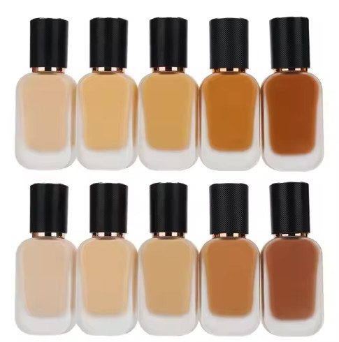 Quality Face Makeup Full Coverage Waterproof Long Lasting Liquid Foundation Custom Logo Cream For Oil Skin Concealer Cosmetics for sale