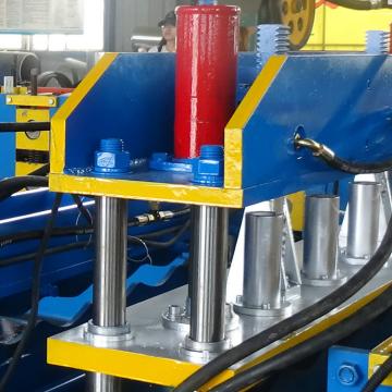 Quality 12 - 16 Rows Roof Roll Forming Machine With 5 Ton Hydraulic Decoiler for sale