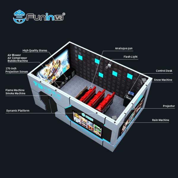 Quality Digital Projection 5D Cinema Chair 9-48 Seats Customization for sale