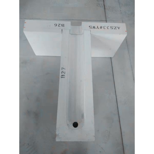 Quality Customized Size Refractory Brick for Auto Glass Run Channel Fused Cast Skid Rail for sale