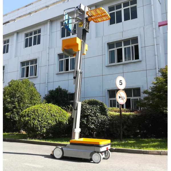 Quality 5.1 M Self Propelled Elevating Work Platform Stock Picker Aluminum Aerial Order for sale