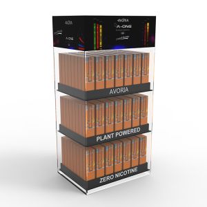 Quality Customized Essential Oil Display Stand Acrylic Countertop Display Rack With for sale