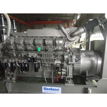Quality Open Type MITSUBISHI Diesel Generator Set , 16 Cyliner MITSUBISH Portable for sale