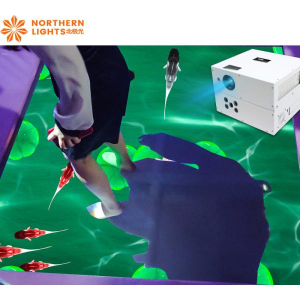 Quality Naughty Castle Interactive Trampoline Game 3500 Lumens 110V-250V for sale