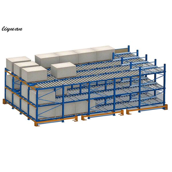 Quality Intensive Gravity Adjustable Pallet Racking System ISO9001 CE Approved for sale