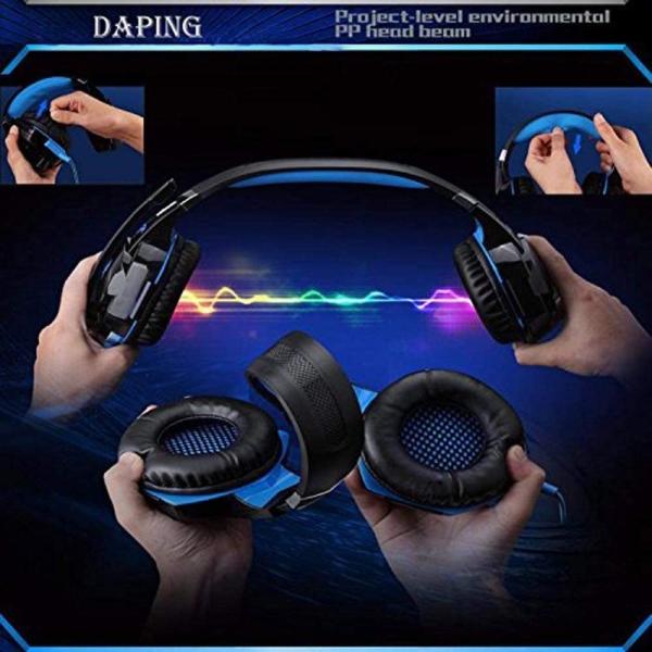 Quality Kotion Each G2000 50mm 2.2kohm 2.2m Stereo Gaming Headset for sale