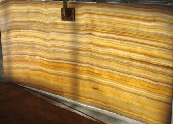 Quality 2MM Thin Stone Marble Laminated Glass Facade Lightweight for sale