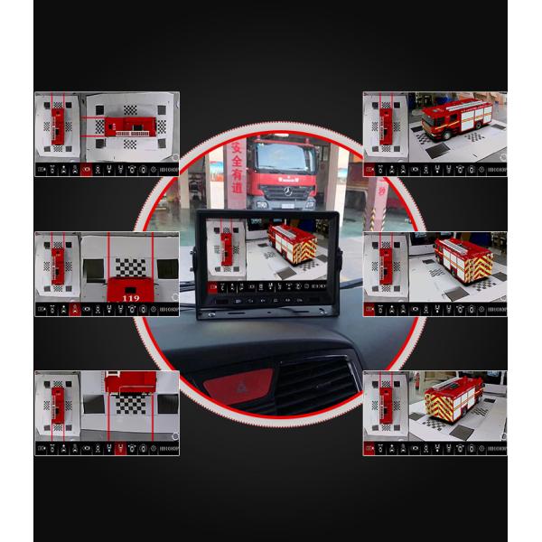 Quality Grey Auto Driving Night Vision Car Camera System DC9V IP67 for sale