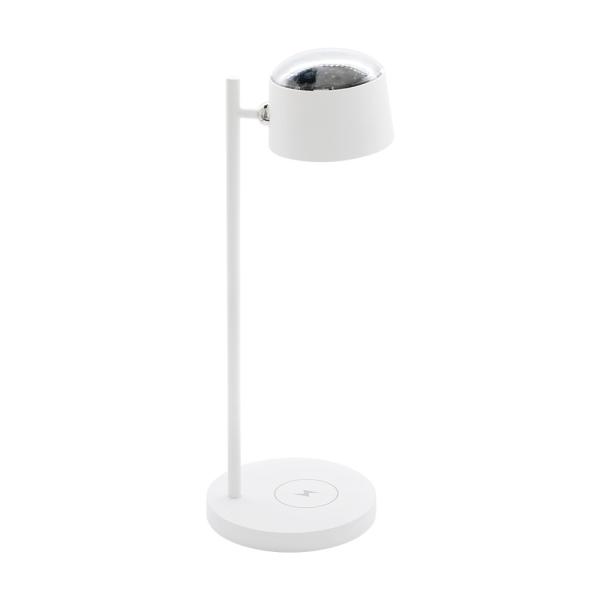 Quality White Wireless Charging Lamp Indoor Night Table Lamps Smart With HD projection for sale