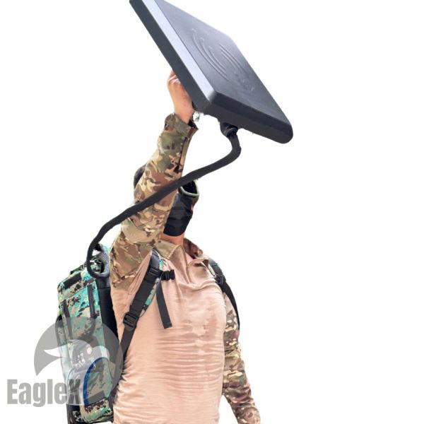 Quality 6 Bands UAV Drone Radio Frequency Jammer Backpack Drone Jammer 2000m-2500m for sale