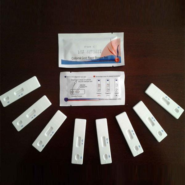 Quality Urine Fertility FSH Menopause Test Card for sale