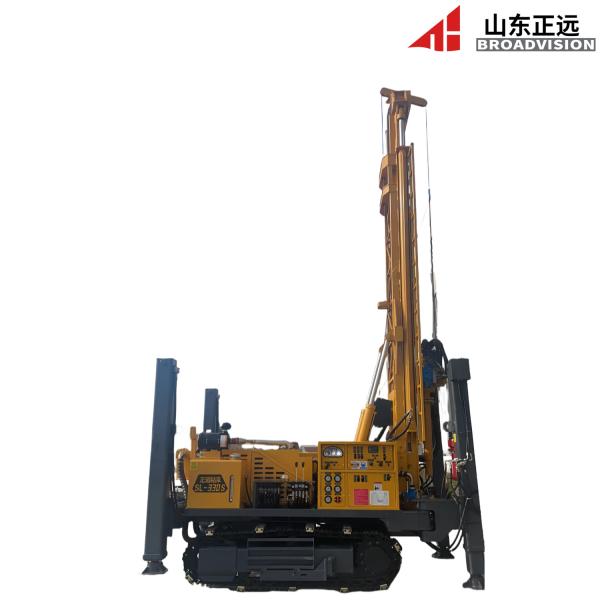 Quality Crawler mounted water well drilling machince for sale