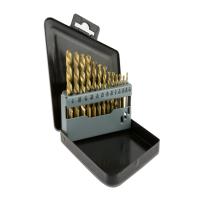 Quality Left Hand HSS Drill Bit Set with Titanium Nitride Coating for sale