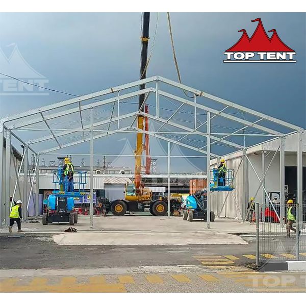 Quality Durable Industrial Storage Tents For Seasonal Warehousing And Rapid Deployment Needs for sale