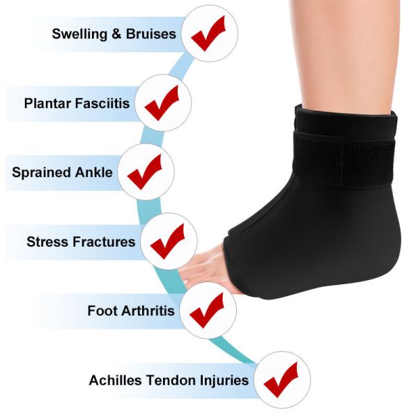 Quality One-piece Velcro Ankle Brace for sale